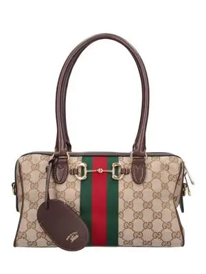 GUCCI GG Fabric Shoulder Bag