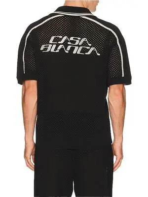 Casablanca Mesh Shirt - Black