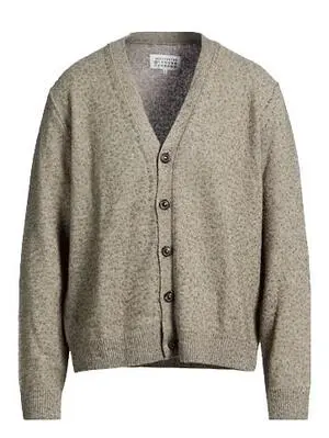 MAISON MARGIELA Knitted Cardigan - Sage Green