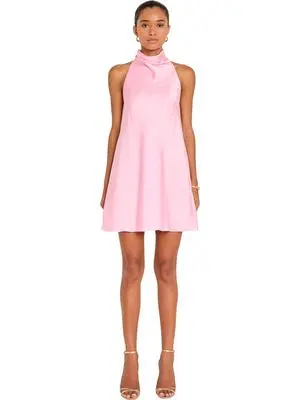 Amanda Uprichard Calypso Mini Dress - Candy Floss
