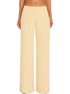 Amanda Uprichard Hathaway Pants - Cornsilk