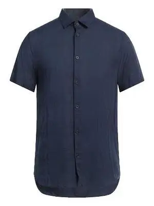 Armani Exchange Shirt Size Cotton, Modal - Navy
