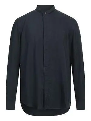 Armani Exchange Man Shirt Off White Size Xl Lyocell, Polyester Blue