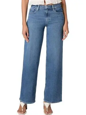 PAIGE Tatum High-Waist Wide-Leg Jeans