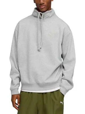 PUMA Essentials French Terry Polo Sweatshirt