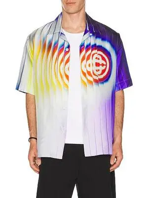 Casablanca Cuban Collar Shirt - Shockwave