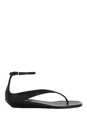 Loulou De Saison Zio Mini Wedge Sandal - Black