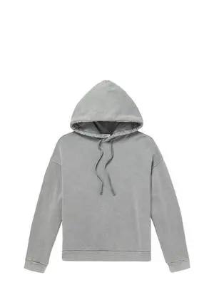 AGOLDE Salford Cotton-jersey Hoodie - Gray