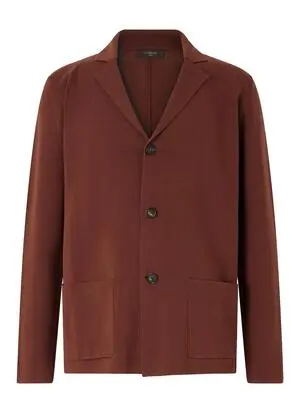 SLOWEAR Cotton-crepe Blazer - Brown