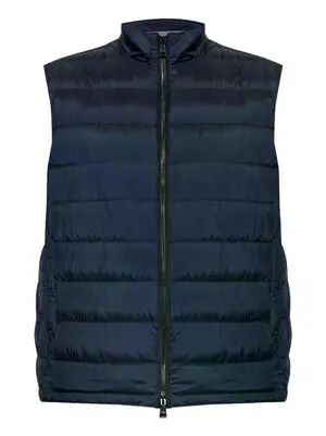 Paul & Shark Quilted Zip Jacket - Blue