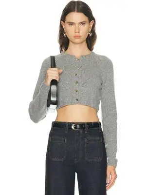 Khaite Steph Cardigan Fog