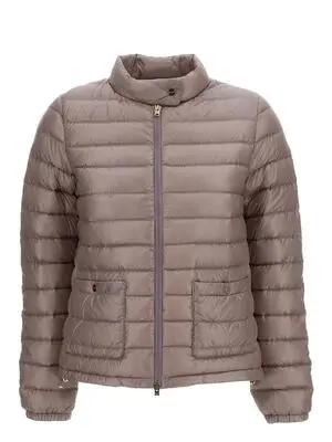 Herno Short Down Jacket With Pockets - Rosa