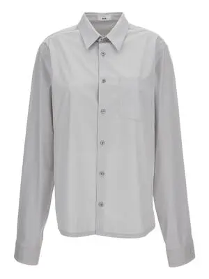 RIER Camicia In Cotone - Grey