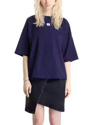 Calvin Klein Crew-neck Short-sleeve T-shirt - Blue