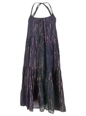 Ulla Johnson Samara Knee-length Midi Dress - Blue
