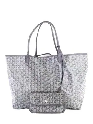 Goyard Saint Louis Coated Canvas GM Tote Bag Grey