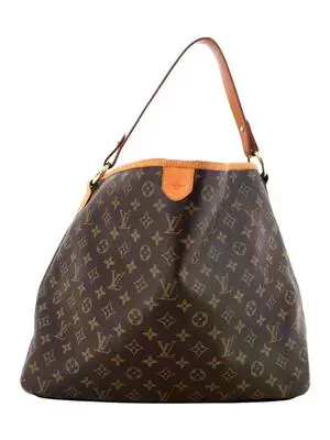 LOUIS VUITTON Delightful Handbag Monogram Canvas Mm - Brown