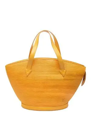 LOUIS VUITTON 1995 Epi Saint Jacques PM Short Strap Handbag Yellow