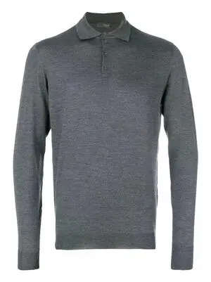 DRUMOHR Button-fastening Polo Shirt - Grey