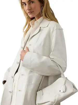 Ralph Lauren The Small Floral Shoulder Bag - White