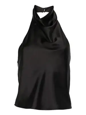 Imperial Halterneck Top - Black