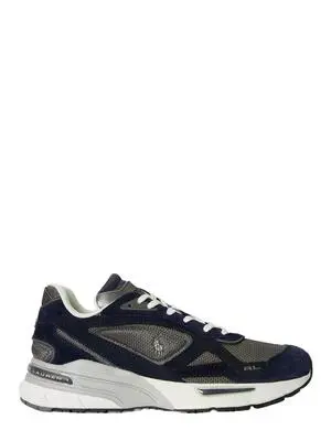 Polo Ralph Lauren Panelled Sneakers Blue