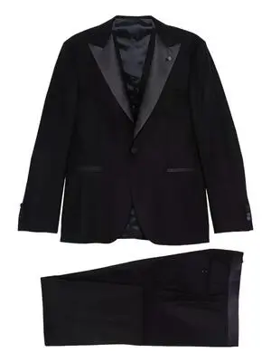 Tagliatore Shawl-lapel Suit - Blue