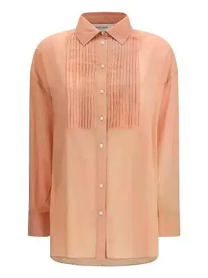 GOLDEN GOOSE Pleated Shirt - Pink
