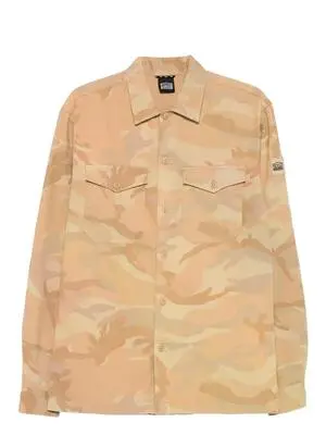 Aries Camouflage Long-sleeve Shirt - Neutrals