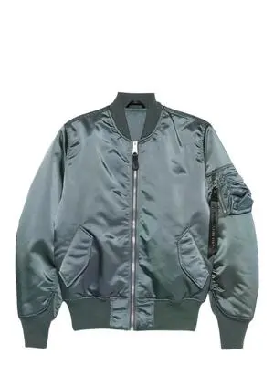Alpha Industries Reversible Bomber Jacket - Blue