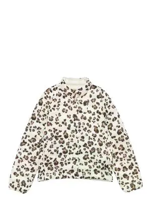 Marella Leopard-print Puffer Jacket - Neutrals