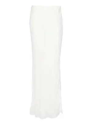 Cult Gaia Chantel Zip-fastening Maxi Skirt - Neutrals