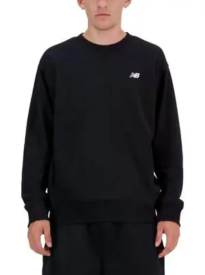 NEW BALANCE Embroidered Logo Crew - Black