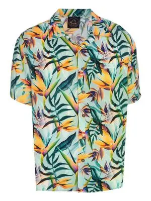 MAUNA KEA Printed Shirt - Green