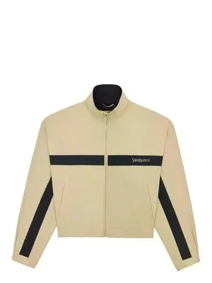 Saint Laurent Striped Jacket - Neutrals