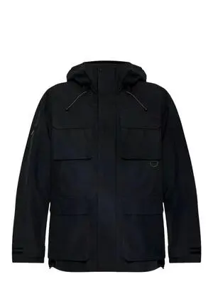 Moose Knuckles Multi-pocket Hooded Jacket - Black