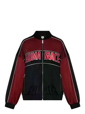 GESTUZ Panelled Bomber Jacket - Black