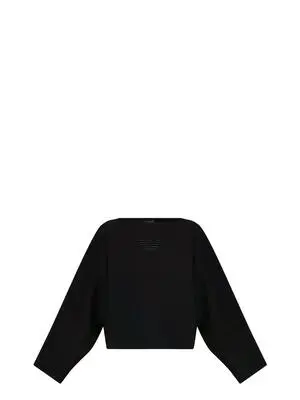 Emporio Armani Logo Sweatshirt - Black