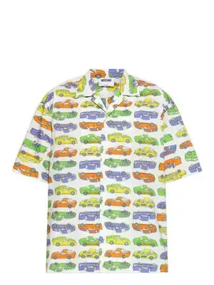 Moschino Car-print Shirt - White