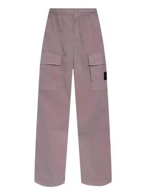Stone Island Cargo-pockets Trousers - Purple
