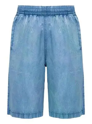 DIESEL® Elasticated-waistband Shorts - Blue