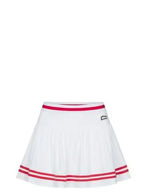 PB5STAR Heritage Skirt - White-cherry