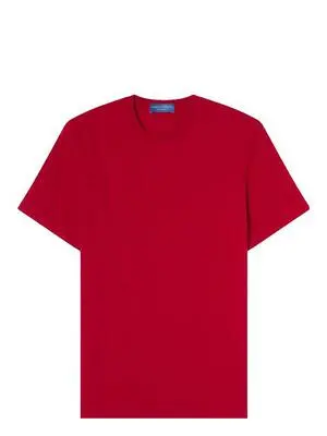Robert Talbott Stretch Jersey Dean Tee - Classic Red