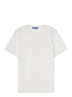 Robert Talbott Stretch Jersey Dean Tee - Classic White