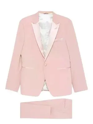 REVERES 1949 Shawl-collar Suit - Pink