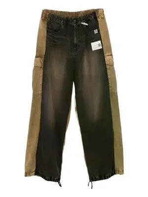 Mihara Yasuhiro Colour-block Trousers - Black