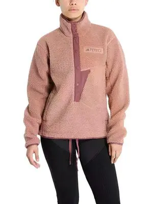 Adidas Buttoned Sweater - Pink