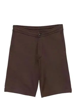 Herno Cotton Bermuda Shorts - Brown