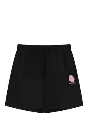 FINGERCROXX Drawstring Shorts Black