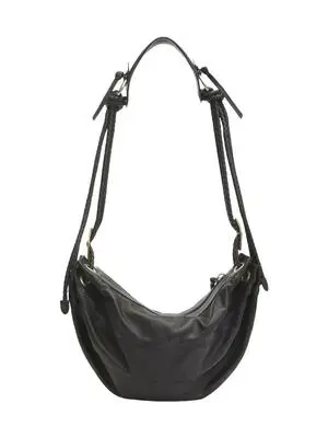 Isabel Marant Étoile Maia Leather Shoulder Bag - Black